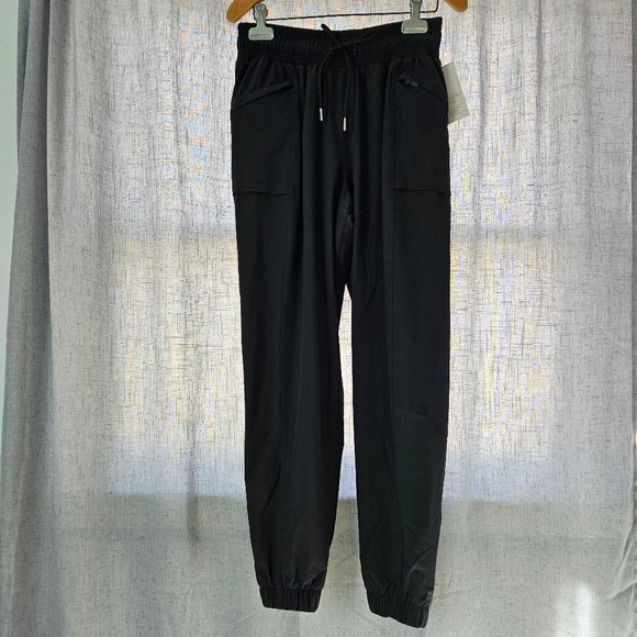 all in motion | Pants & Jumpsuits | Nwt All In Motion Black Track Pants ...